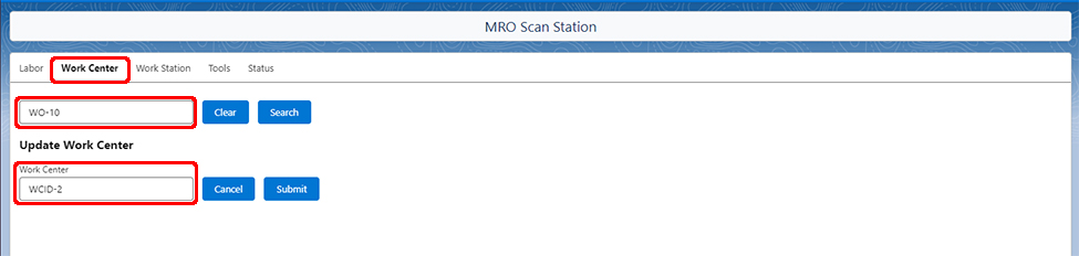 Employee Scan Station